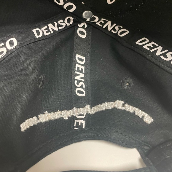 Denso | Accessories | Denso Racing Auto Parts Adjustable Black Cap Hat ...